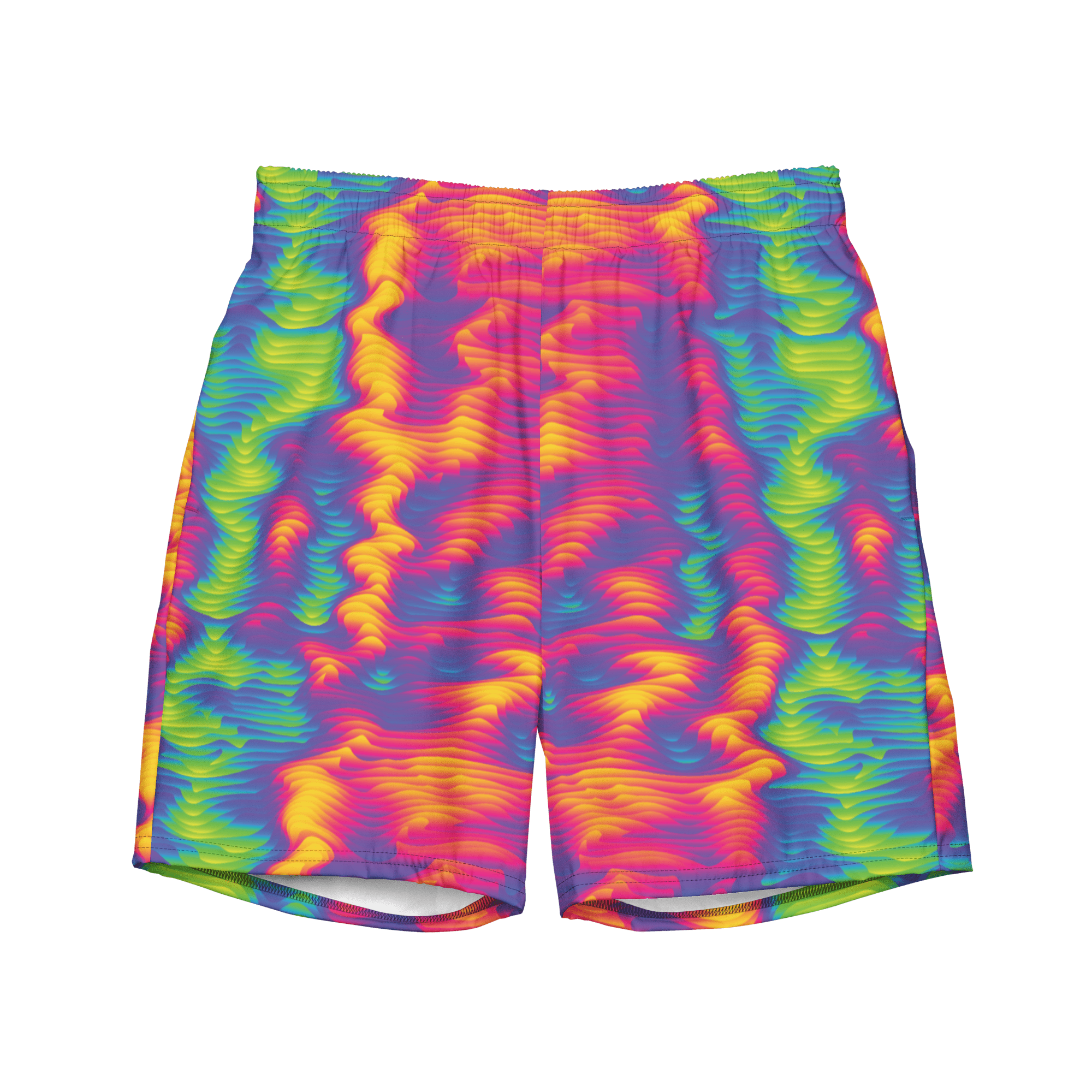 Hazy Days Men’s Lined Swim Trunks | Goth Cloth Co.