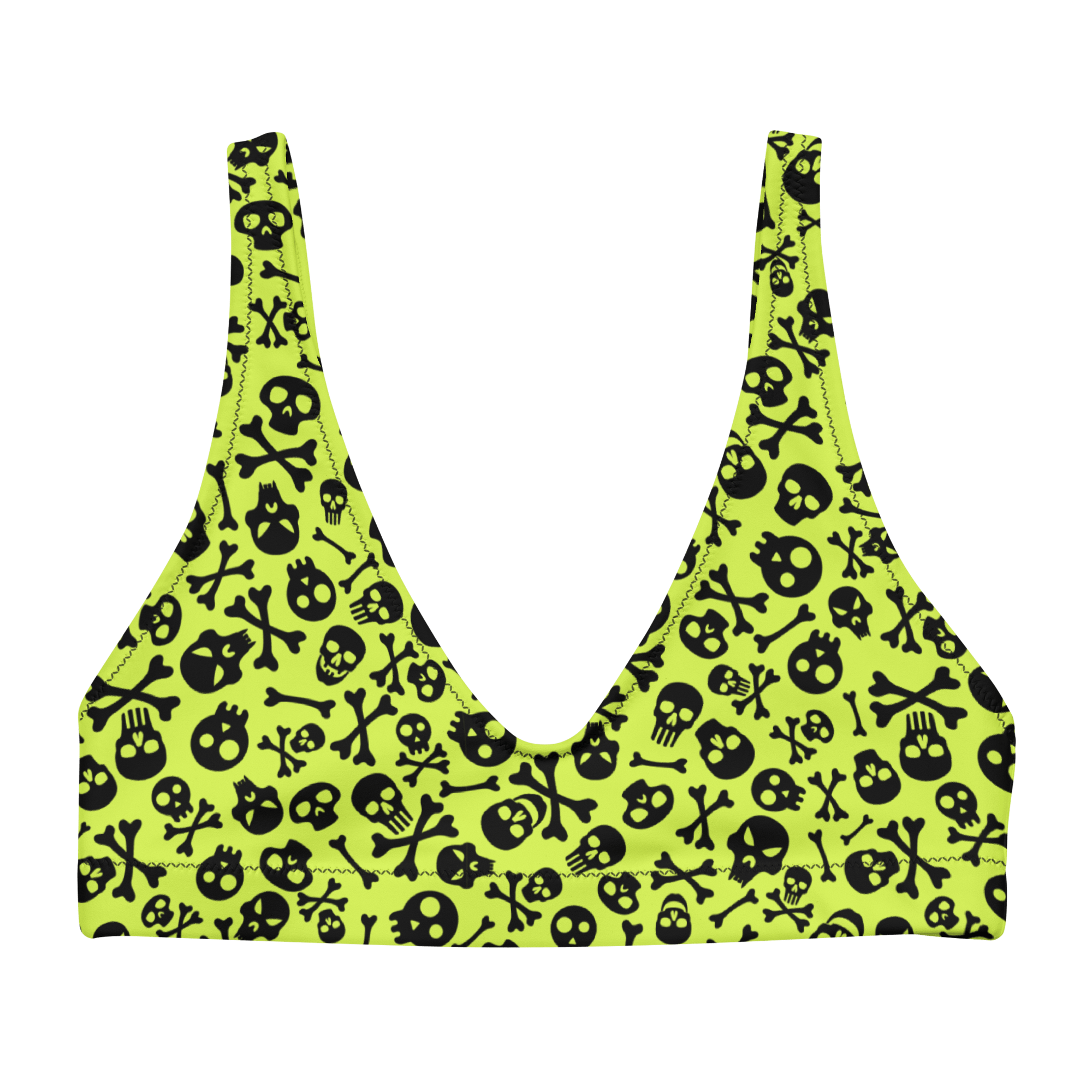 Lime Bones Sport Bikini Top (Ready to Ship)