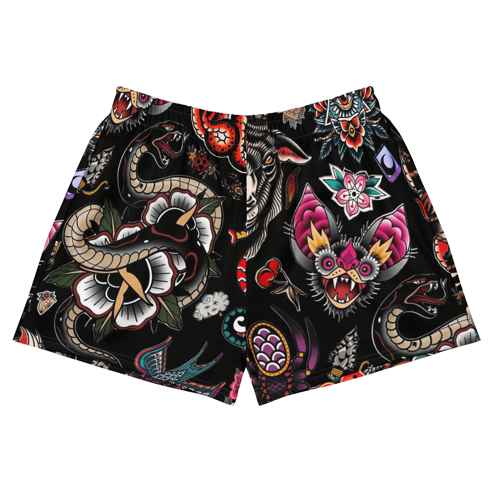 Phantom Flash Unisex Unlined Swim Trunks | Goth Cloth Co.