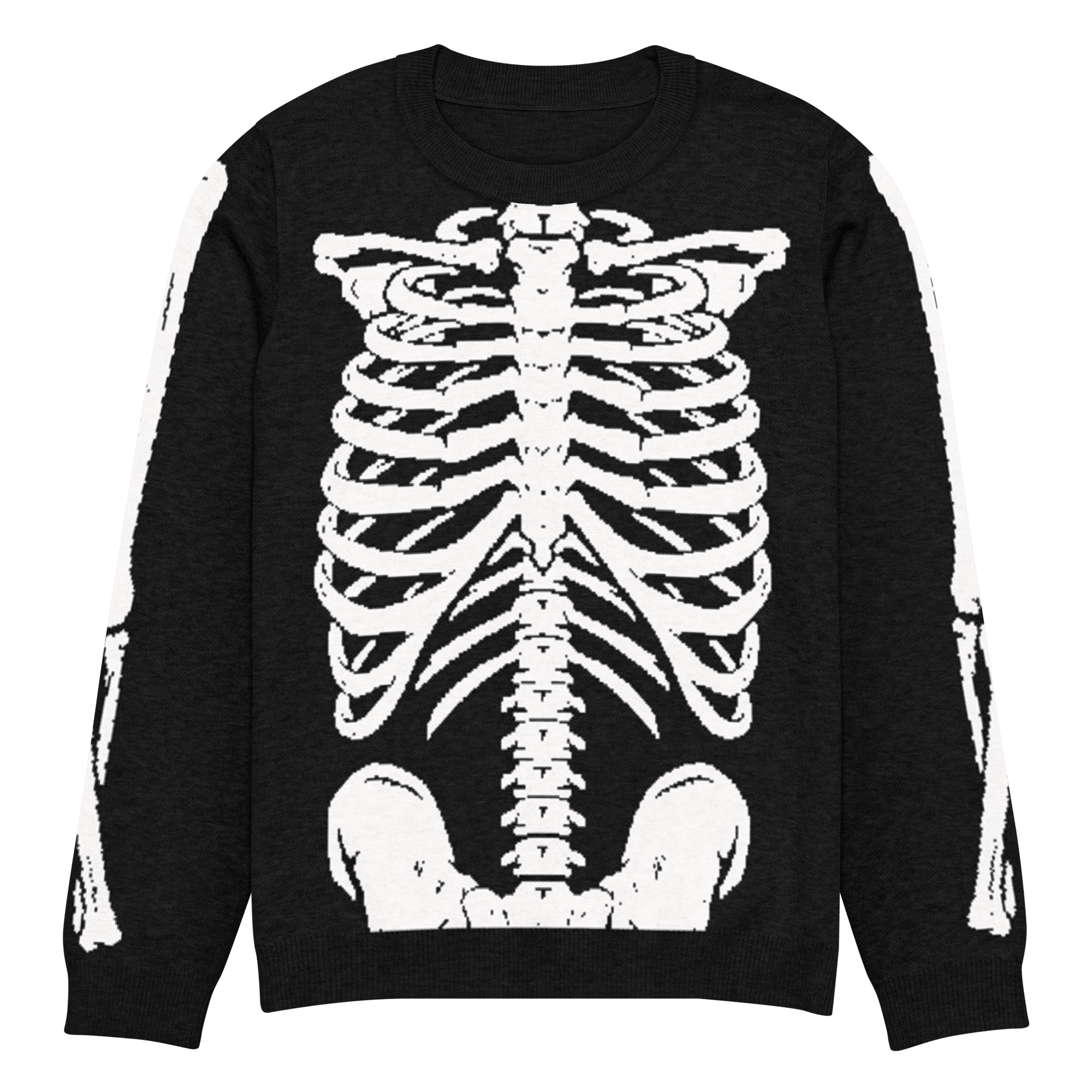 Skeleton Bones Knit Sweater | Gothic Halloween Pullover