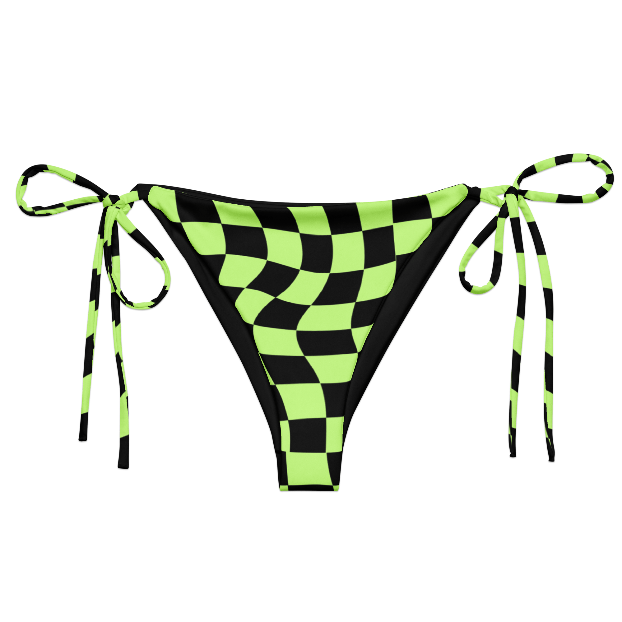 Toxic Tiles String Bikini Bottom | Goth Cloth Co.